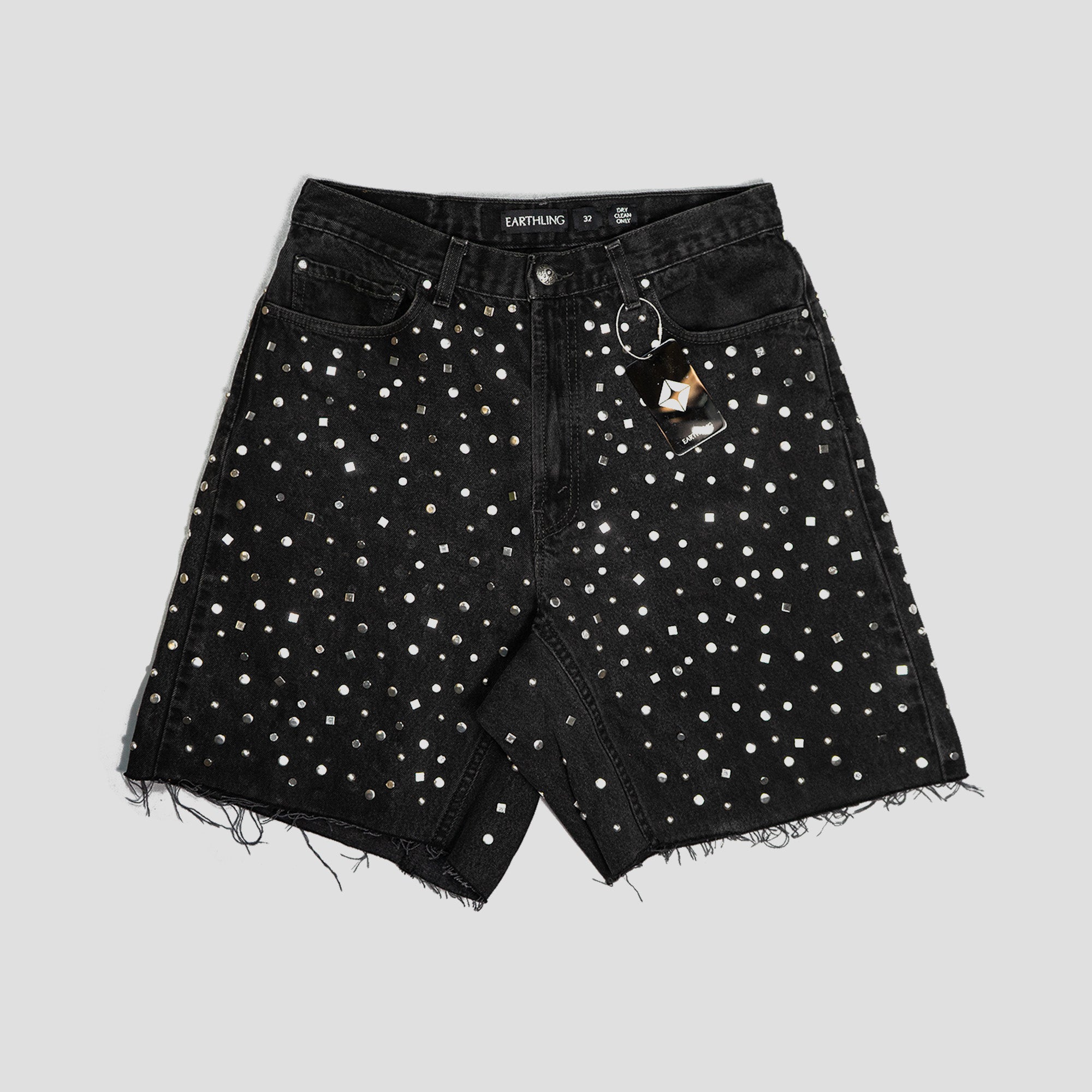EARTHLING VIP - SPARK PLUNG DENIM SHORTS