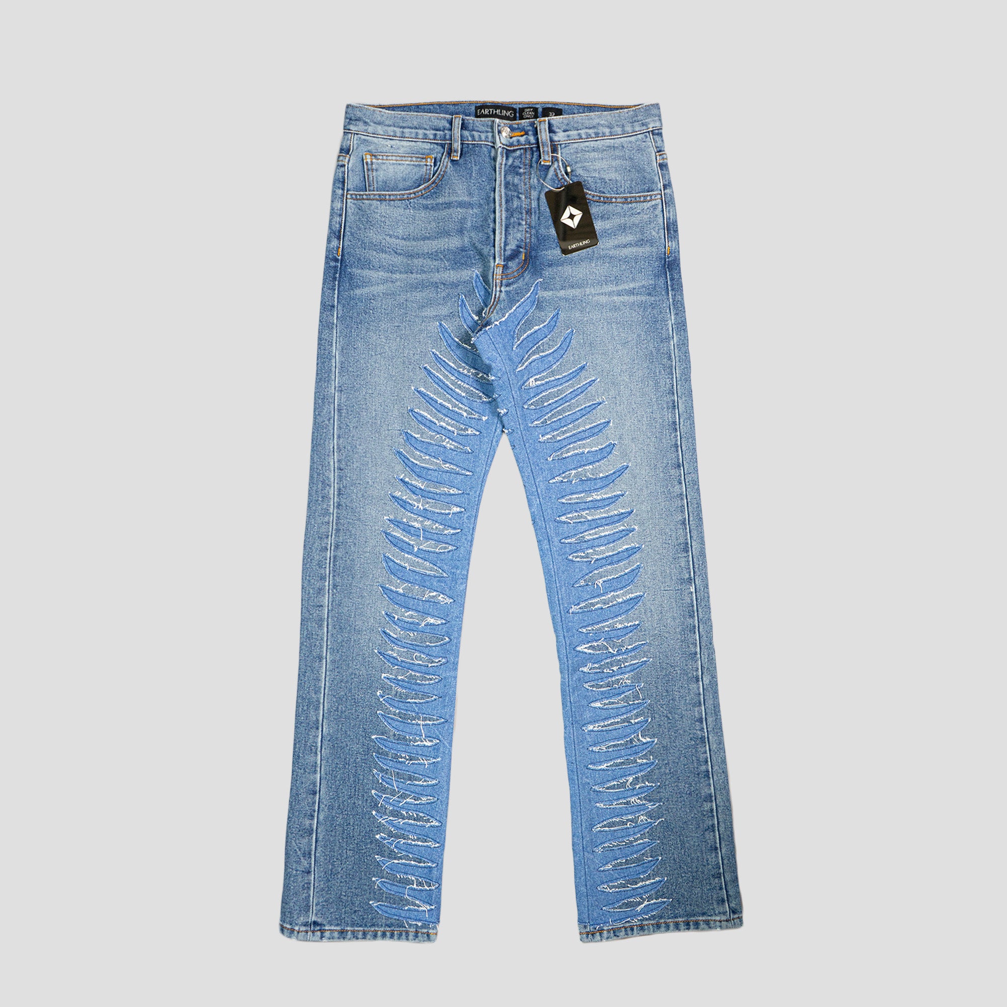 EARTHLING VIP - SUN RAY DENIM JEANS
