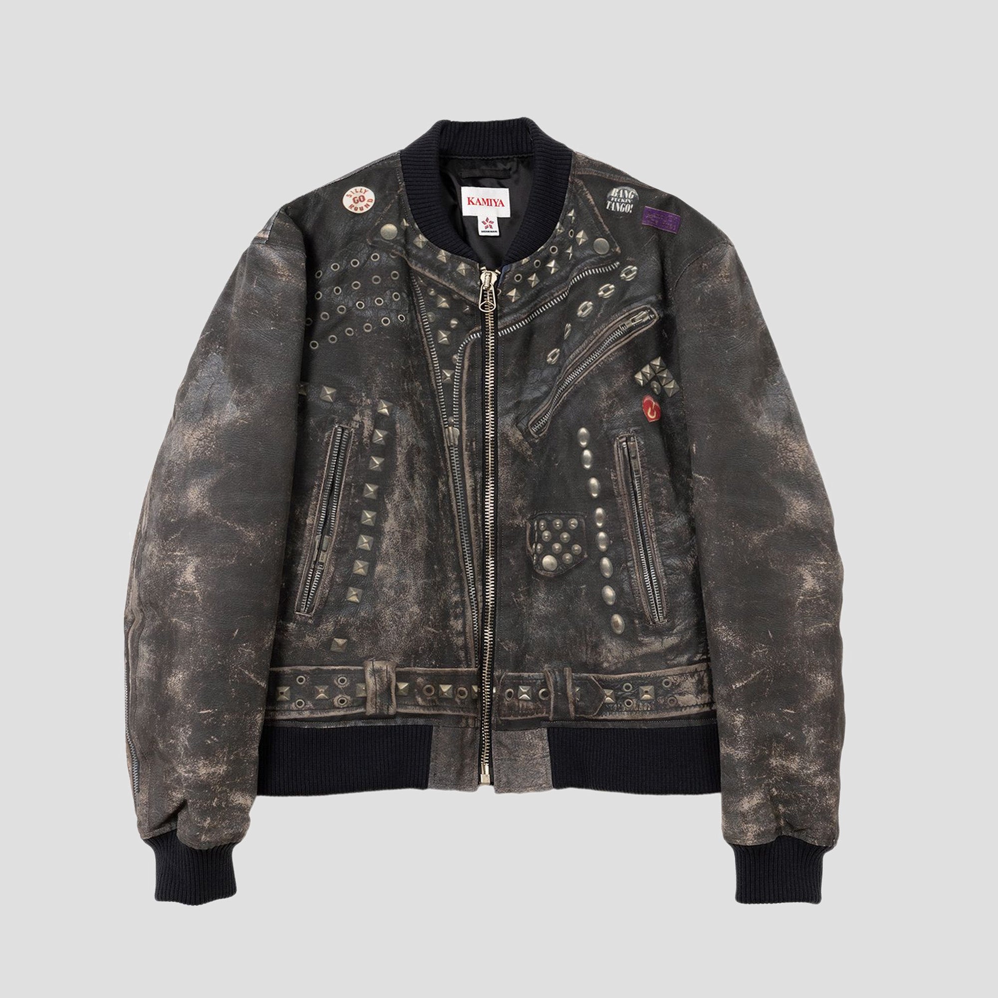 KAMIYA - TROMPE L'OEIL PRINT JACKET