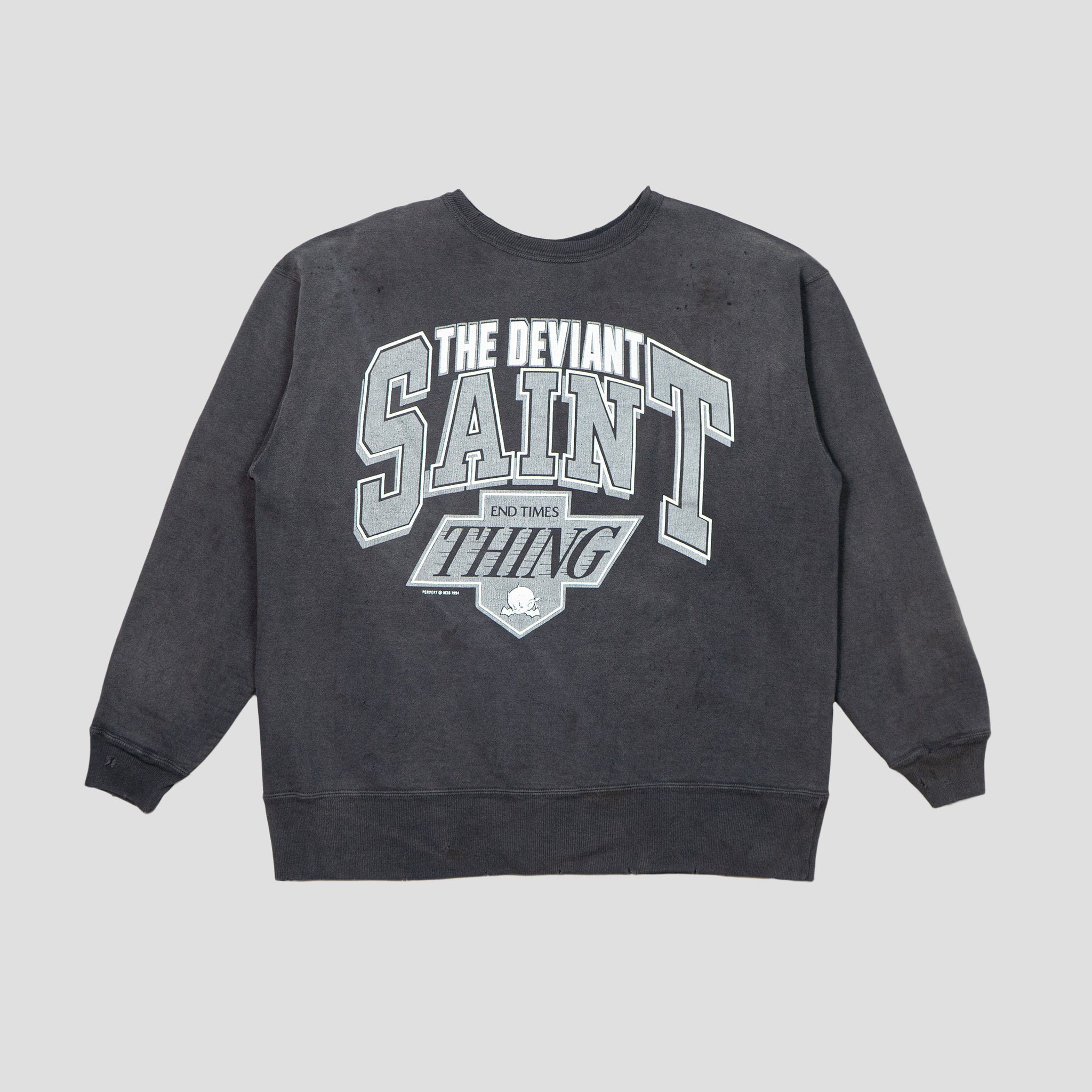 SAINT MXXXXXX - THE DEVIANT CREW NECK SWEAT SHIRTS