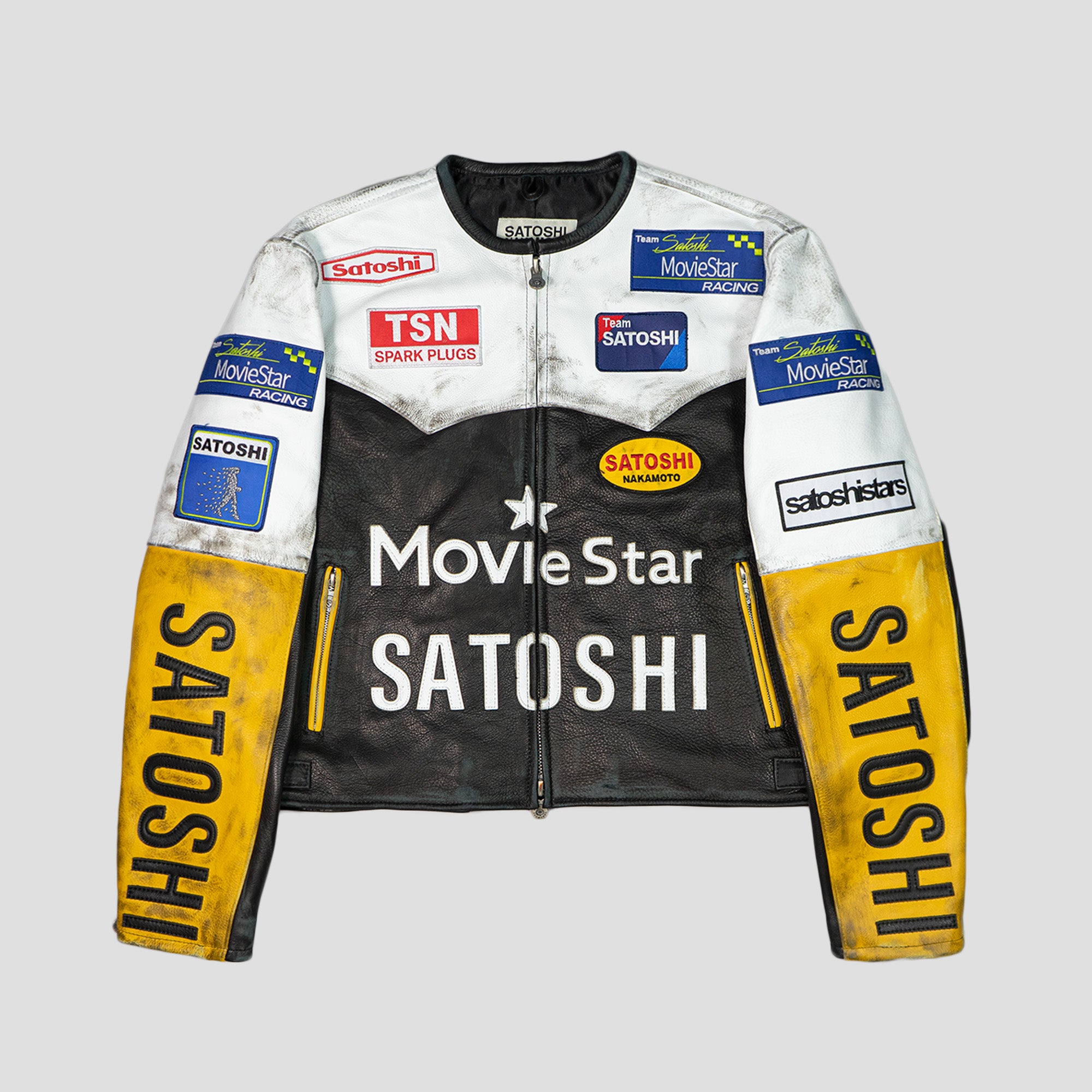 SATOSHI NAKAMOTO - MOVIE STAR LEATHER JACKET